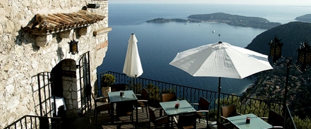 Restaurant Château Eza Haute gastronomie Eze